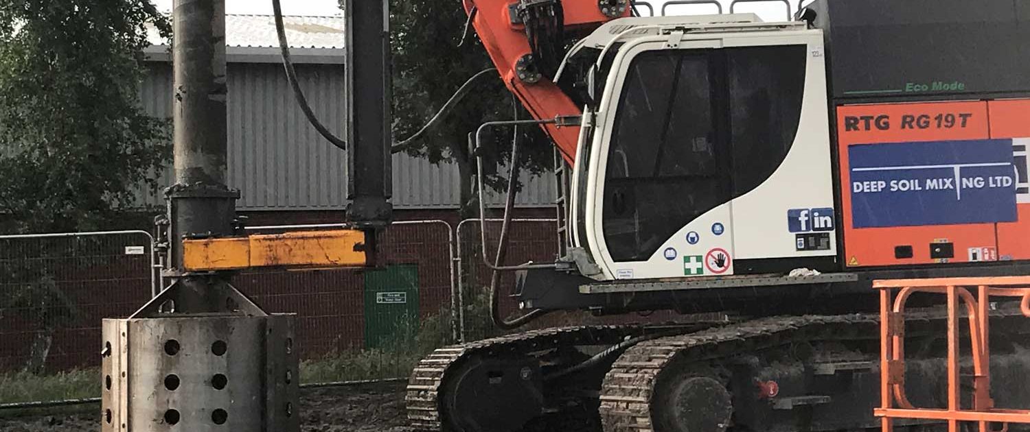 Deep Soil Mixing Ltd | Soil Stabilisation | ground remediation ...